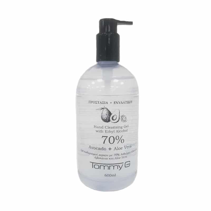 ΑΝΤΙΣΗΠΤΙΚΟ GEL 600ml - TommyG | Your Cosmetics Store