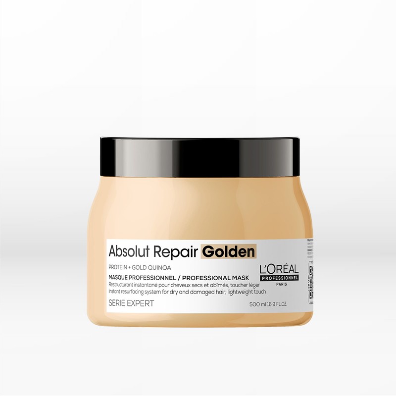 L'Oreal Professionel Absolut Repair Gold Quinoa & Protein Masque 500ml ...